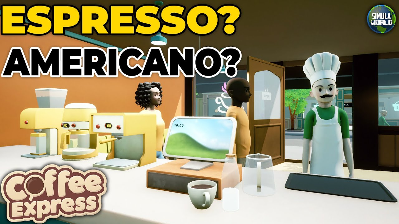 YERLİ KAHVE DÜKKANI OYUNU | ESPRESSO MU AMERICANO MU | COFFEE EXPRESS GAME - YouTube