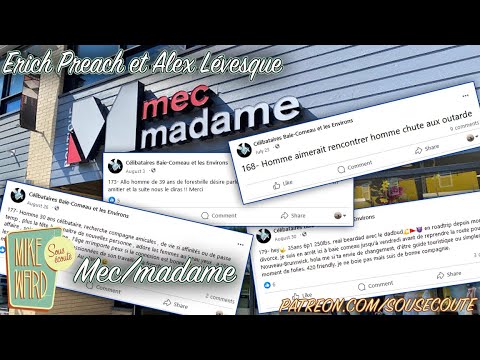 Mec/madame | Erich Preach et Alex Lévesque | Extrait Sous Écoute - YouTube
