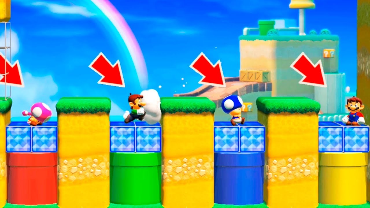 ELIGE LA TUBERIA CORRECTA #2 | Super Mario Maker 2 Multijugador - YouTube