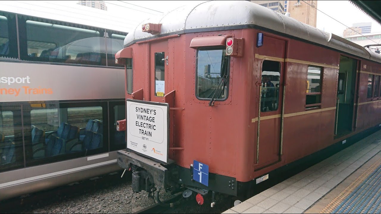Red Rattler set F1 motor sound recording on Car C7396 from Sydenham to ...