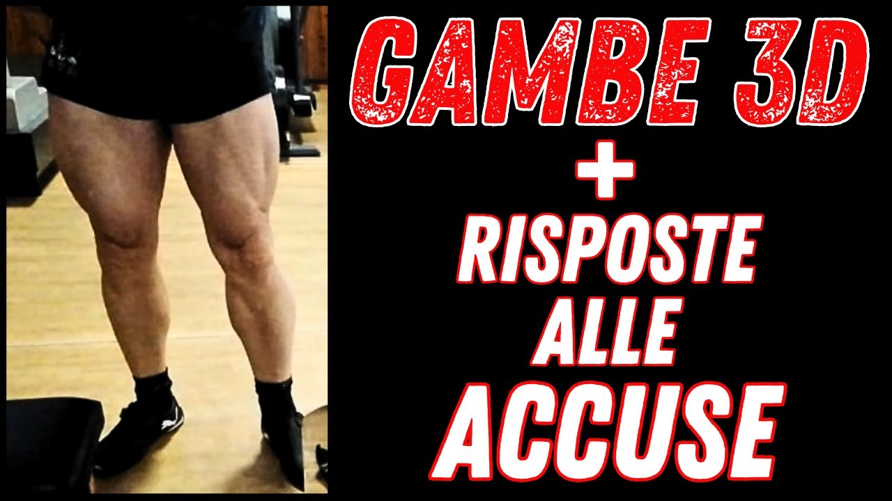 Gambe 3D come averle e perché i detrattori di Master non mostrano mai le gambe? - YouTube