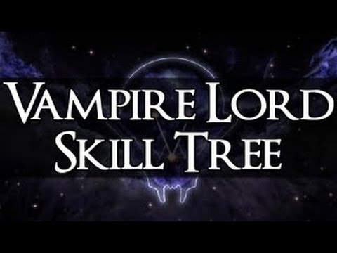 HR Gameplay - Vampire Lord Perk Tree Skyrim - YouTube