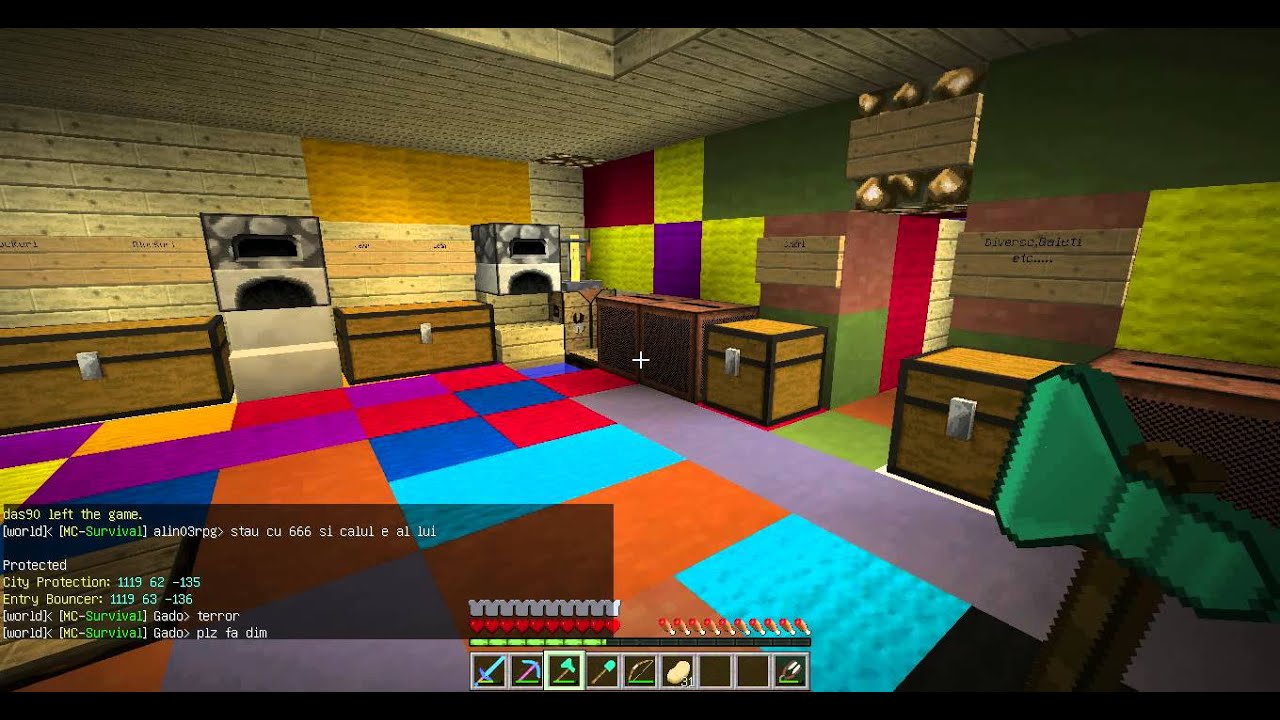 ★Pe un sv de minecraft..★ - YouTube