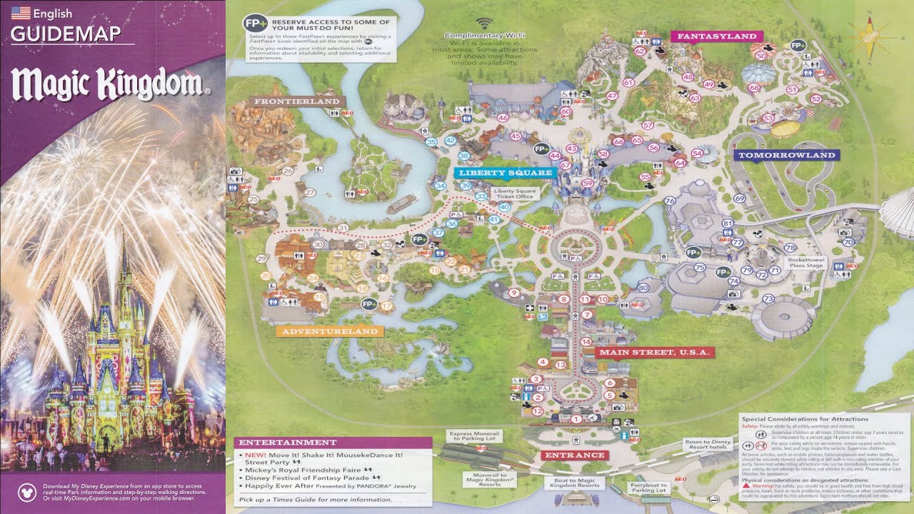 Walking around The Magic Kingdom at Walt Disney World in 4k - YouTube