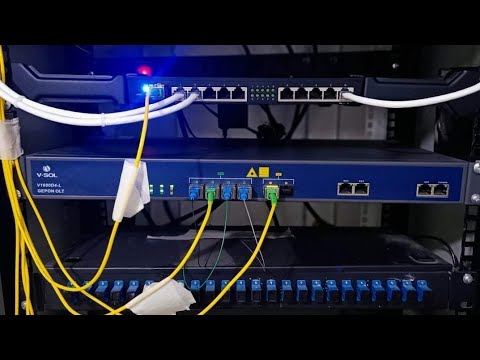 wifi server room switch - YouTube