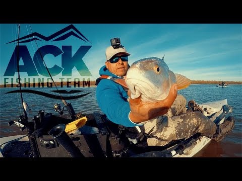 Winter Redfish Kayak Fishing Featuring Ben Maldonado of the ACK Fishing ...