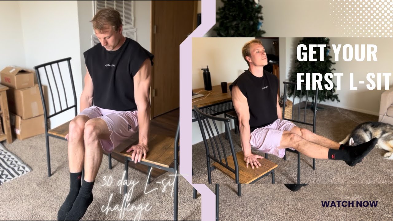 Get Your First L-sit In 30 Days - YouTube