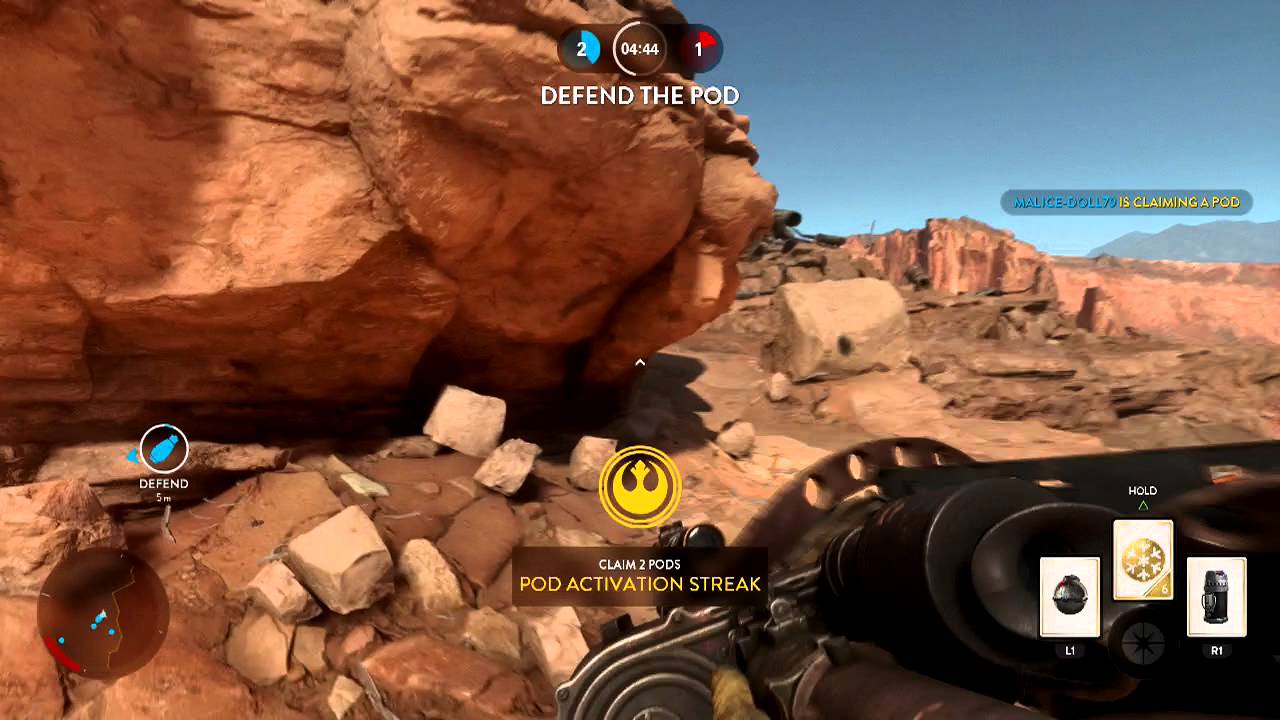 STAR WARS BATTLEFRONT DROP POD WIN 23KILLZ - YouTube