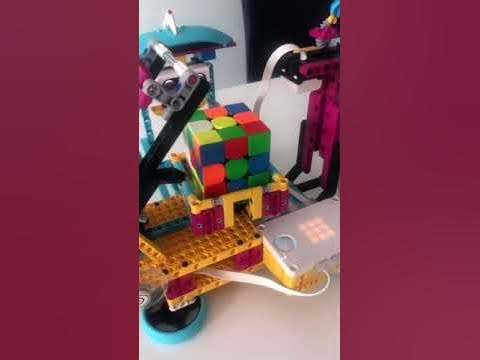 Lego Spike Prime - Rubik Cube Solver - YouTube