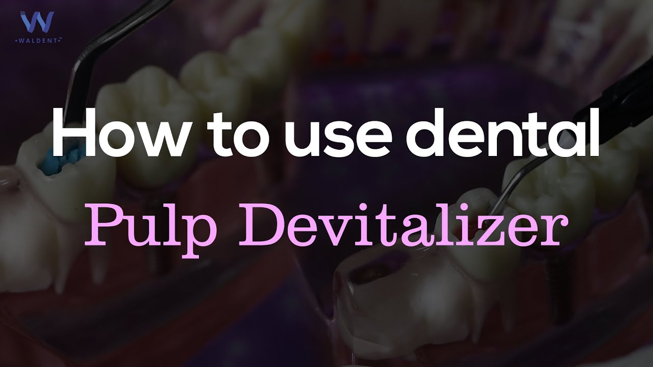 How to use Dental Pulp Devitalizer | Waldent Devital - YouTube