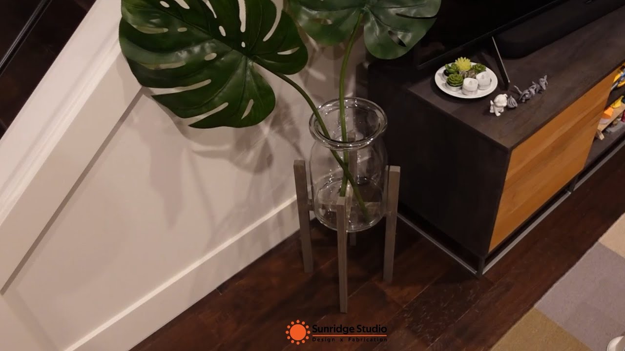 Shapeoko Pro CNC First Cut - a vase holder / plant stand - YouTube