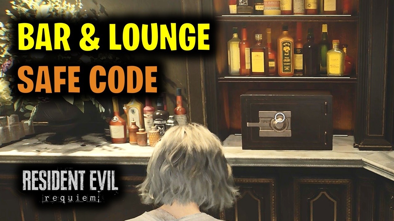 Bar & Lounge Safe Code | Resident Evil Requiem (RE9) - YouTube