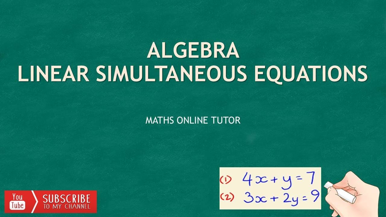 Simultaneous Equations YouTube simultaneous-equations-youtube