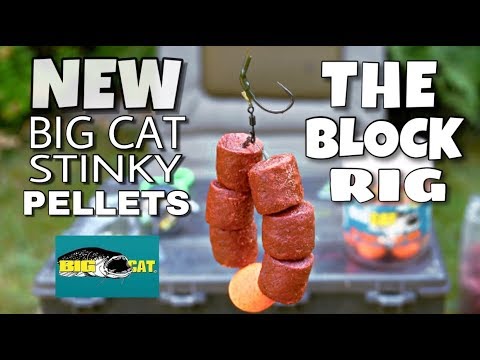 BLOCK RIG - NEW BIG CAT STINKY PELLETS - YouTube