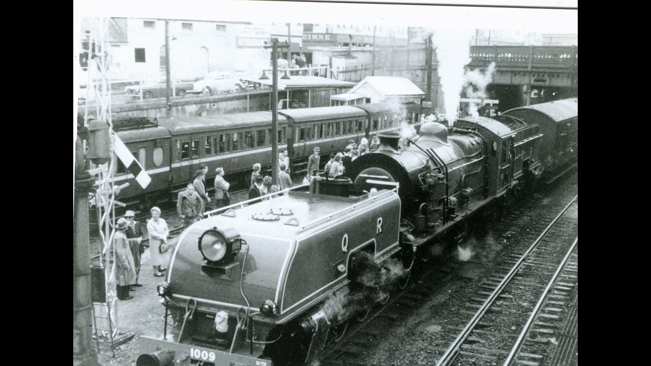 Queensland Government Railway (QGR) Beyer Garratt 1002 - YouTube