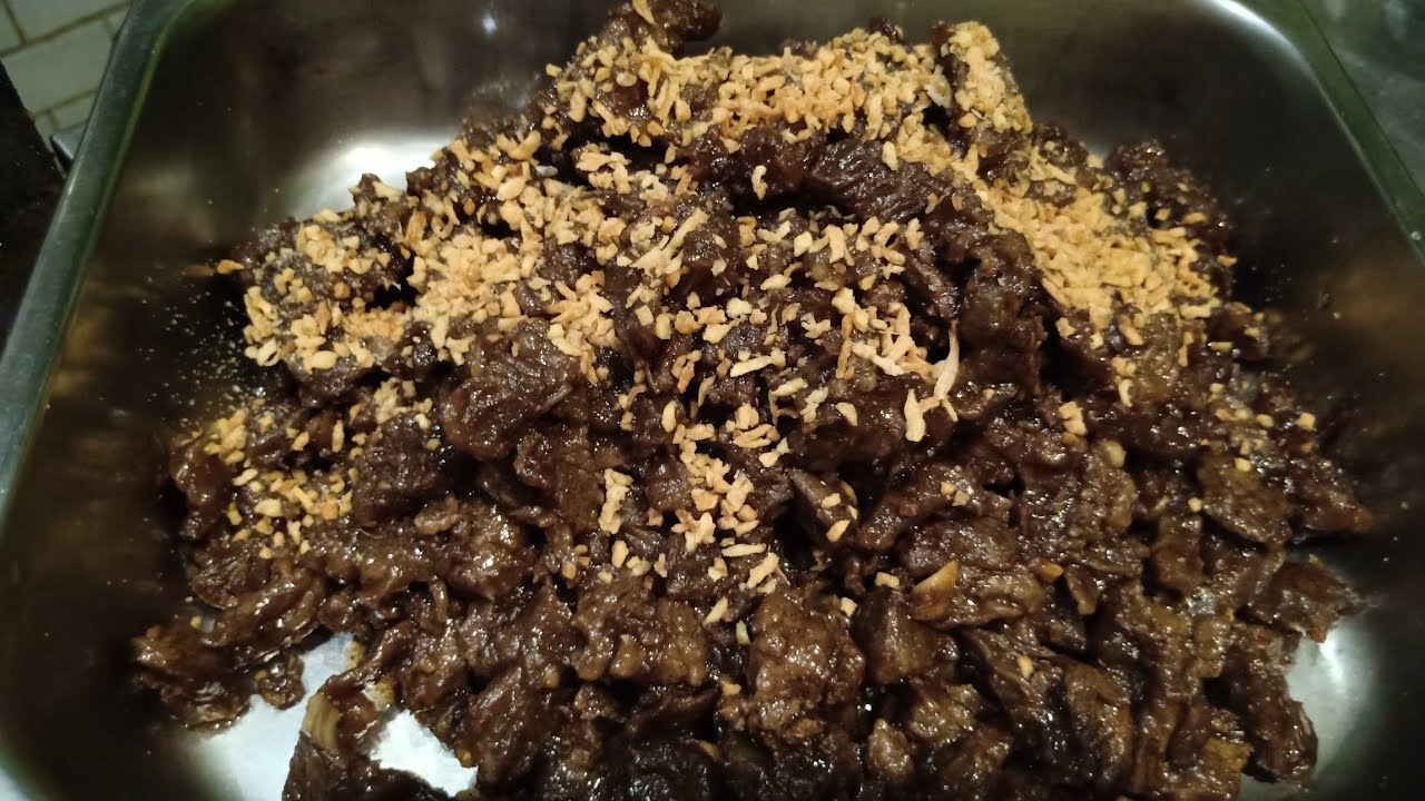 Marinated Beef tapa easy to cook - YouTube