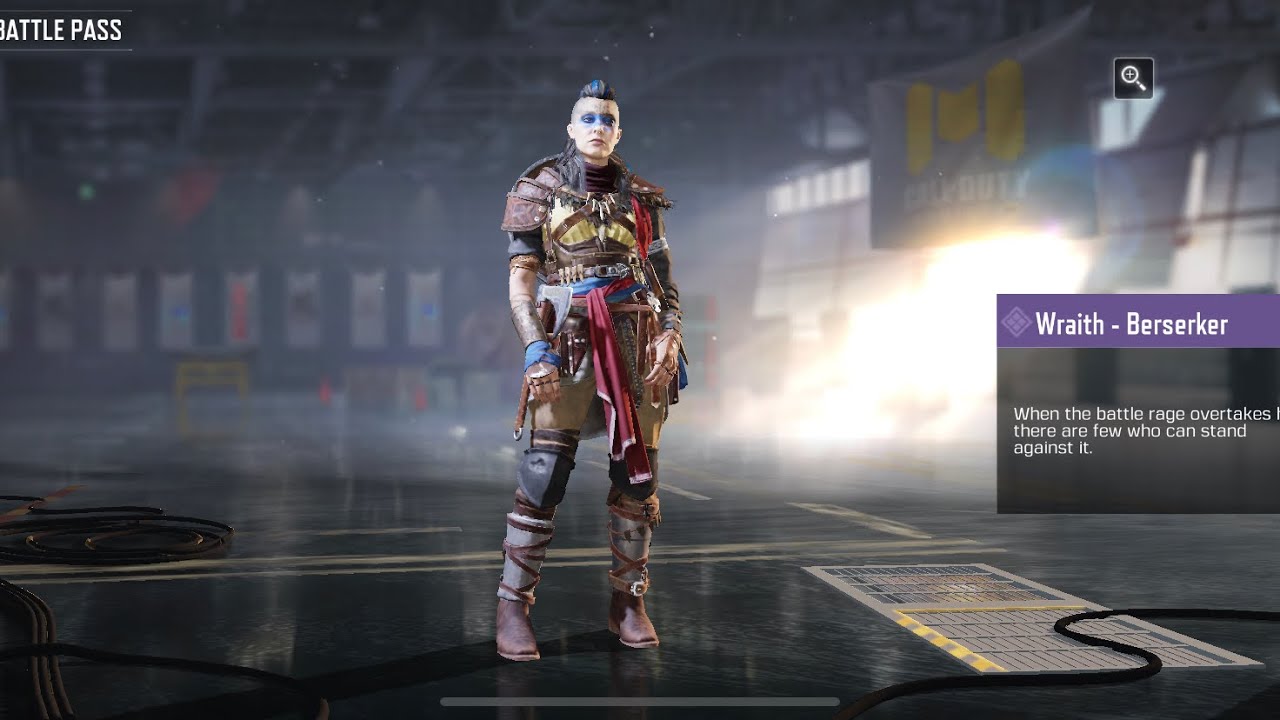 *NEW* Wraith- Berserker Gameplay | Cod Mobile Season 6 Battle Pass ...