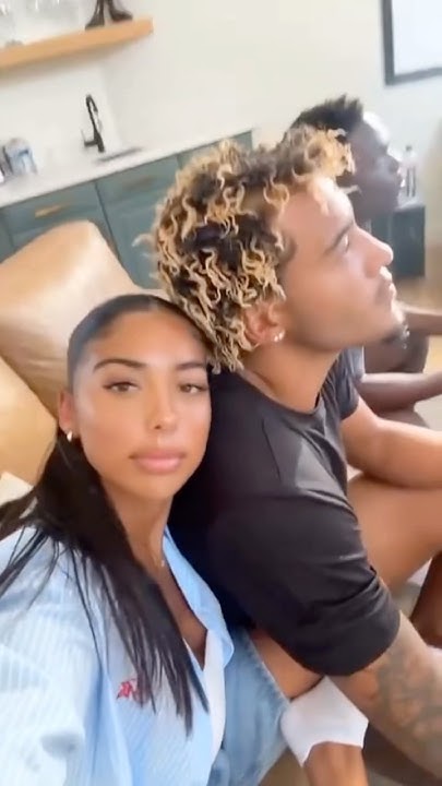 MyaMills Announces New Boyfriend Basketballer Jeremy Sochan - YouTube
