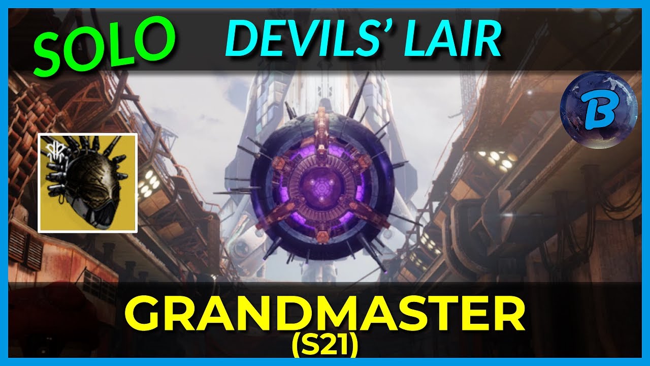 SOLO Devils' Lair - Grandmaster Nightfall (Platinum Rewards) - YouTube