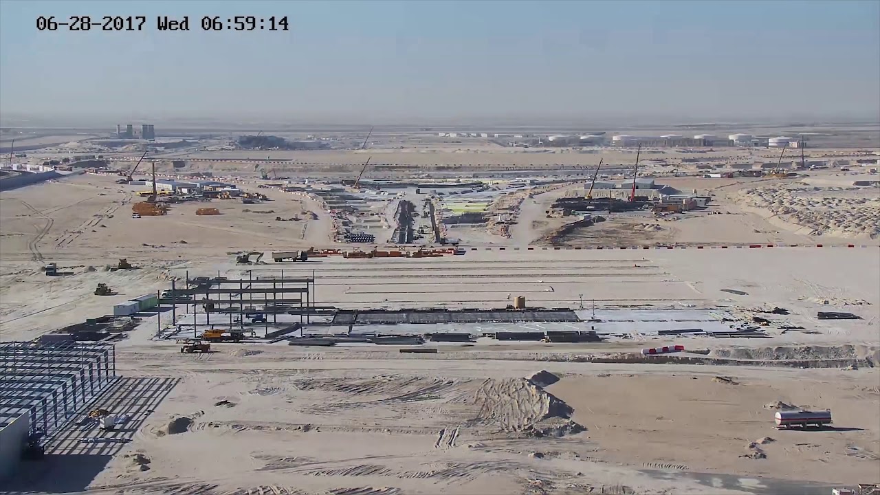 Kuwait International Airport New Passenger Terminal Construction site ...