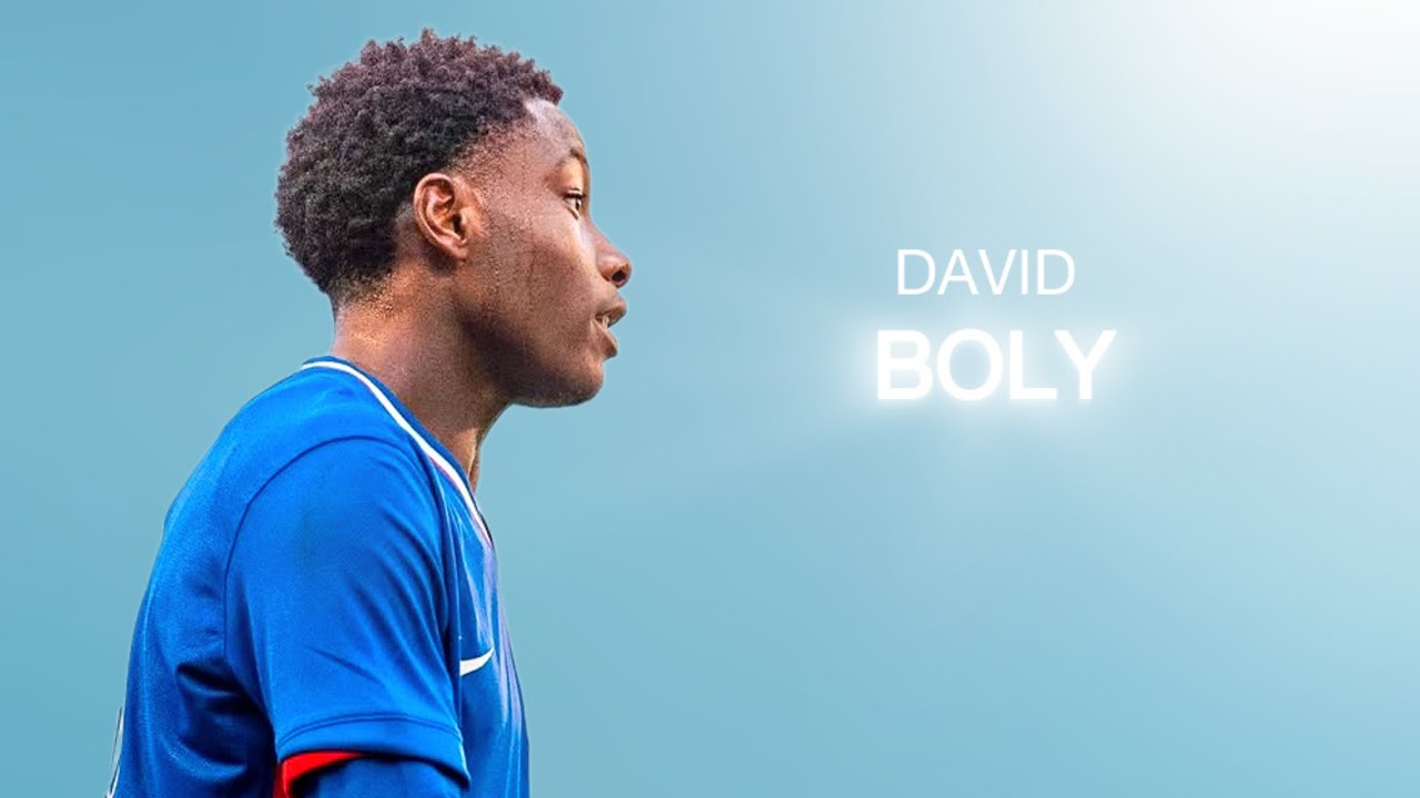 15 years old David Boly is sensational with U19 team in 2024/25 ! - YouTube