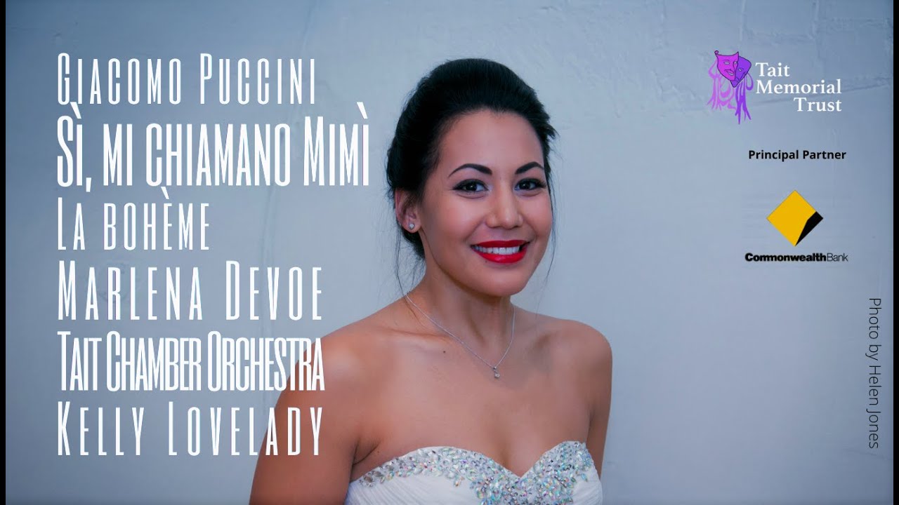 Sì, mi chiamano Mimì, La bohème, Puccini | Marlena Devoe, Tait Chamber ...