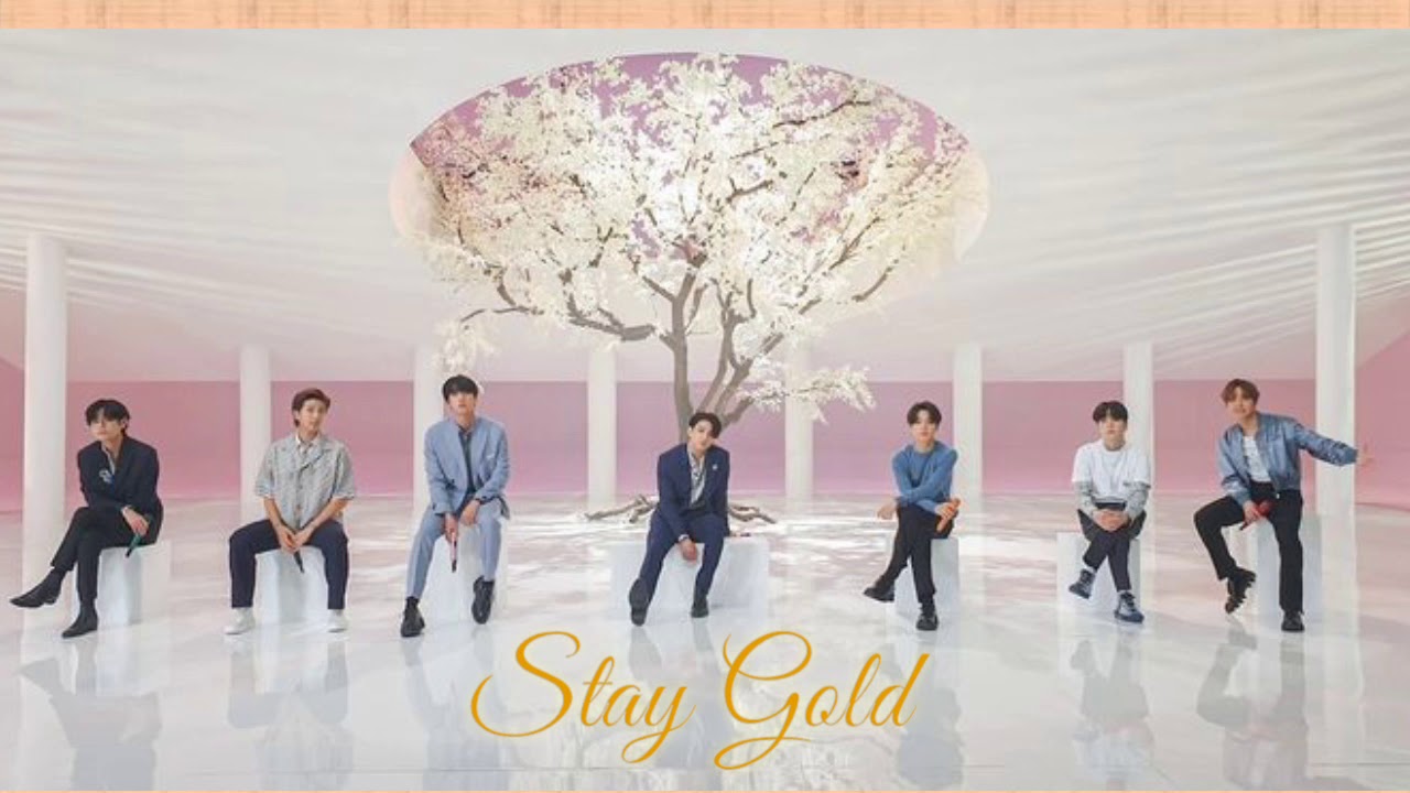 BTS - STAY GOLD LYRICS - YouTube