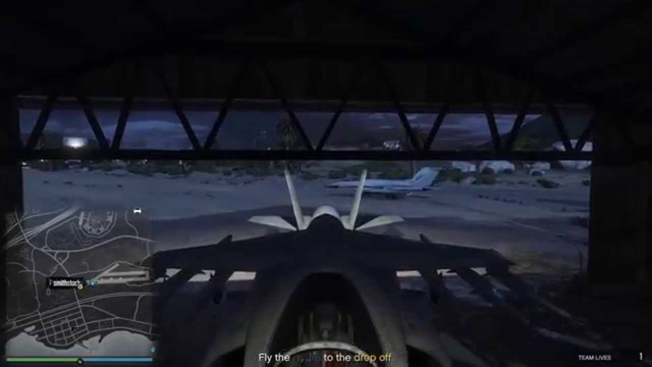 GTA Online [PS4] Heist setup Humane Raid - EMP | Steal the Hydra VTOL ...