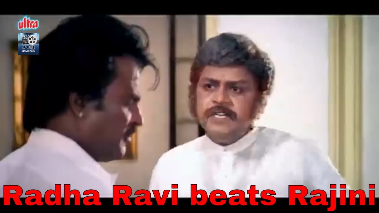 Muthu | Radha Ravi beats Rajini | முத்து | Superhit Tamil Movie | Movie ...