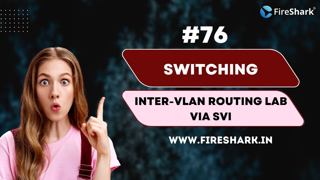 #76 Inter-VLAN Routing Lab via SVI - YouTube
