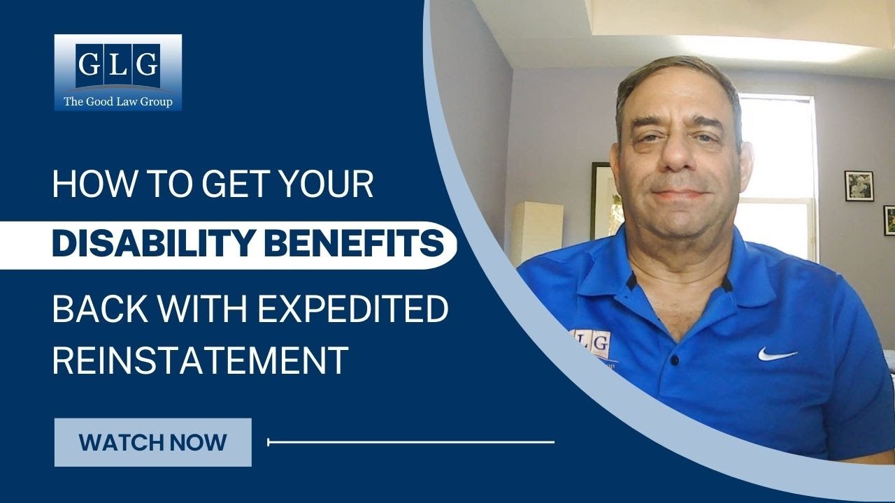 How To Get Your Disability Benefits Back With Expedited Reinstatement ...