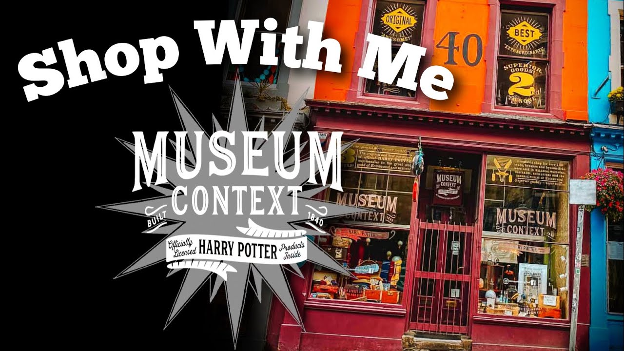 🛍️ SHOP WITH ME - #HARRYPOTTER SHOP MUSEUM CONTEXT UK MAGICAL LOCATION ...
