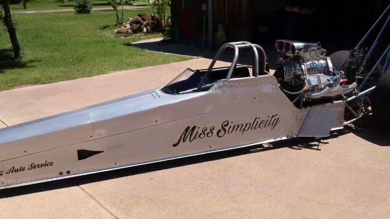 Dragster for sale with 38 ‘ trailer 25,000 - YouTube