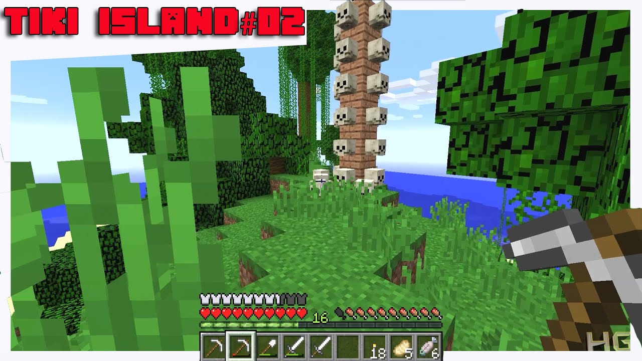 Tiki Island Survival Map /w Doggyandi #02 - YouTube