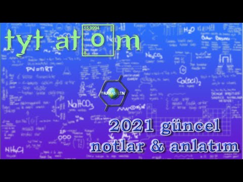 TYT KİMYA 2021 - ATOM - 2. Video #Buyazkimyabitecek!