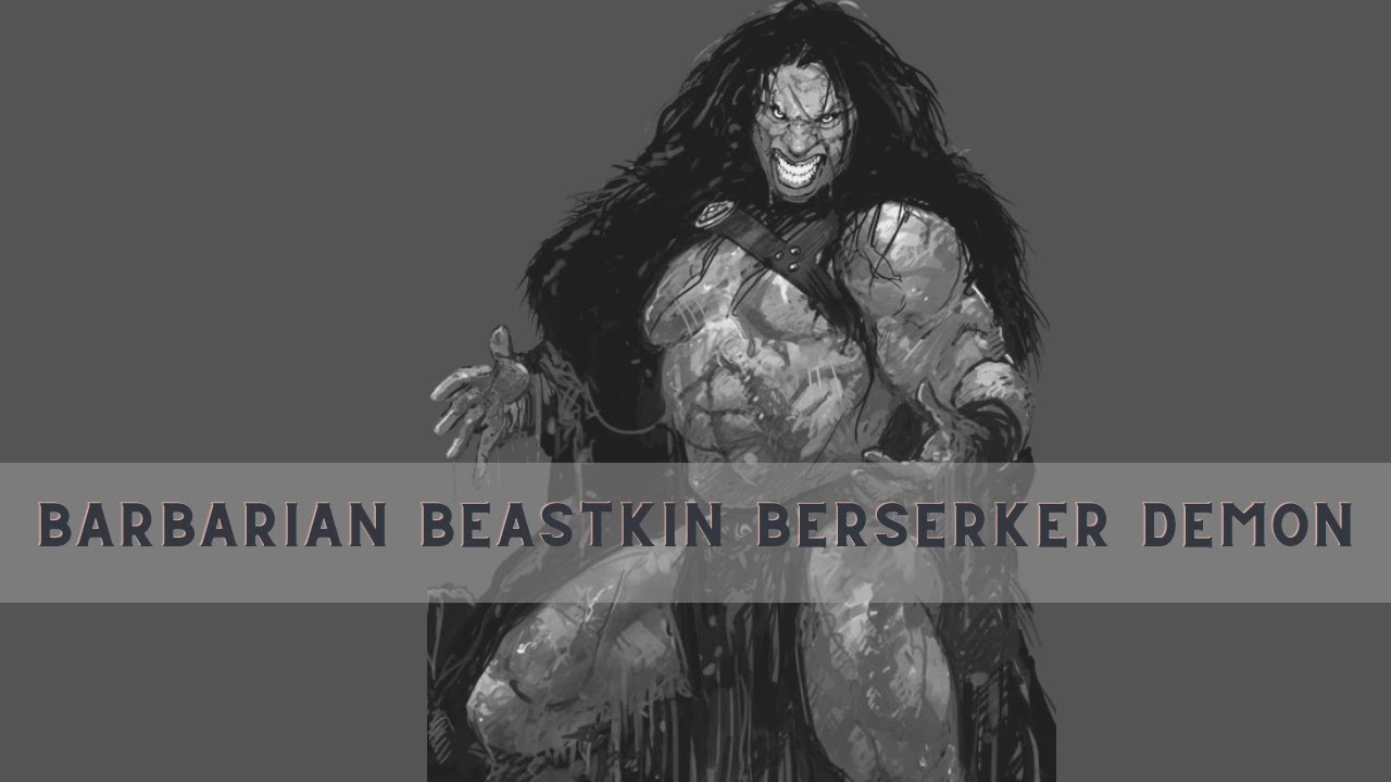 Pathfinder: Wrath of the Righteous BETA - Barbarian Beastkin Berserker ...