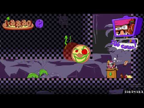 Trying to do Lap 3 and Lap 4 on Lunatic(?) Mode in Pizza Tower: Lap Hell - Pizza Pursuit ...