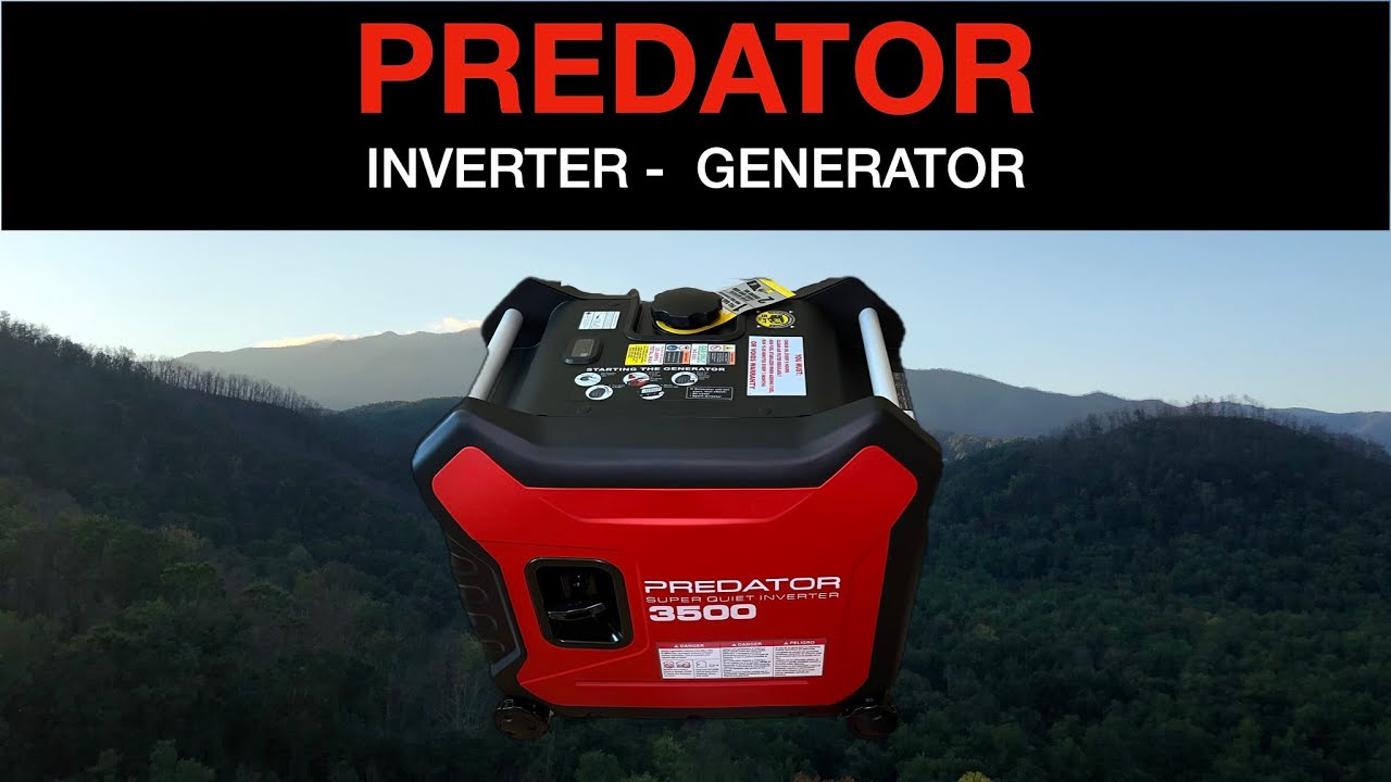 PREDATOR SUPER QUIET INVERTER - GENERATOR 3500 UNBOXING! - YouTube