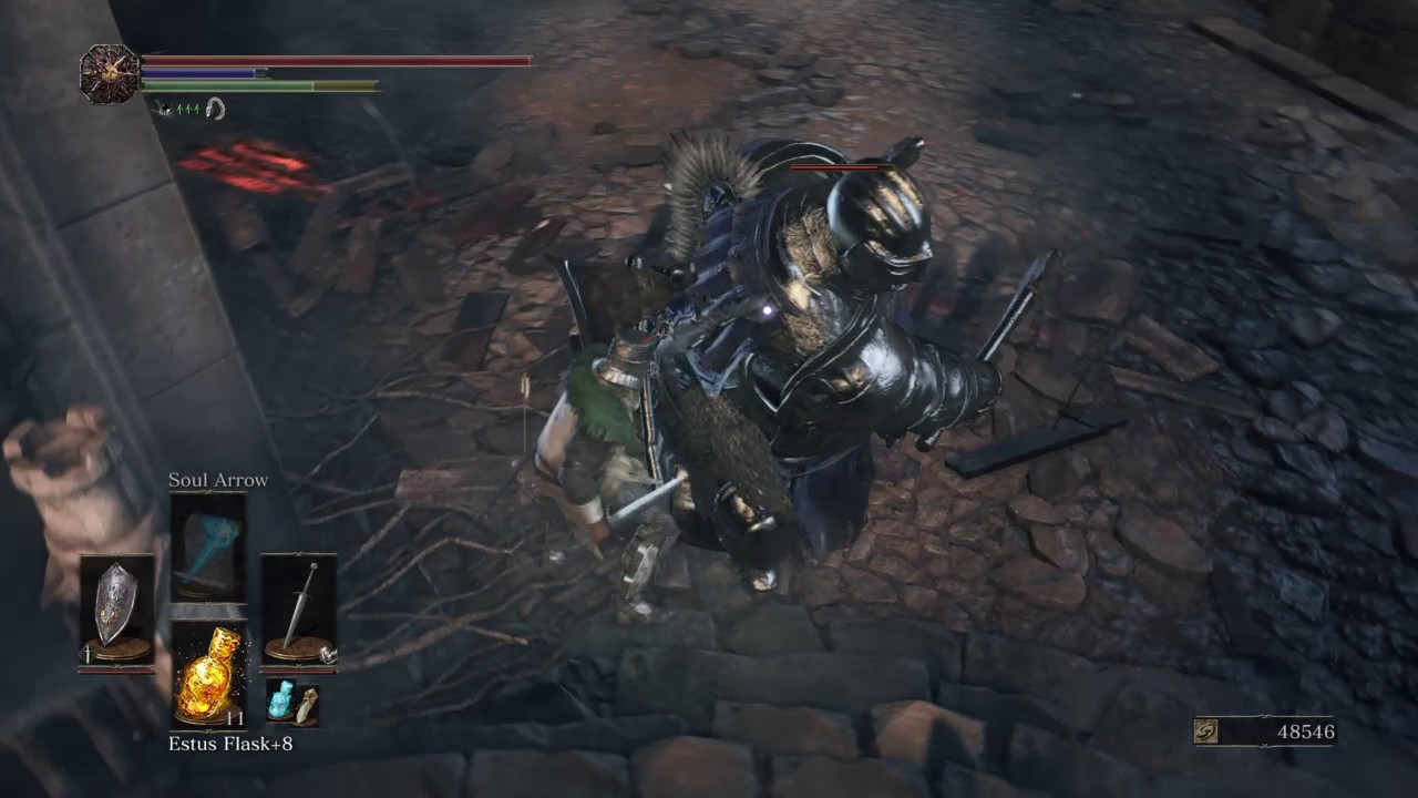 DS3 Lothric Castle first two bonfire's - YouTube