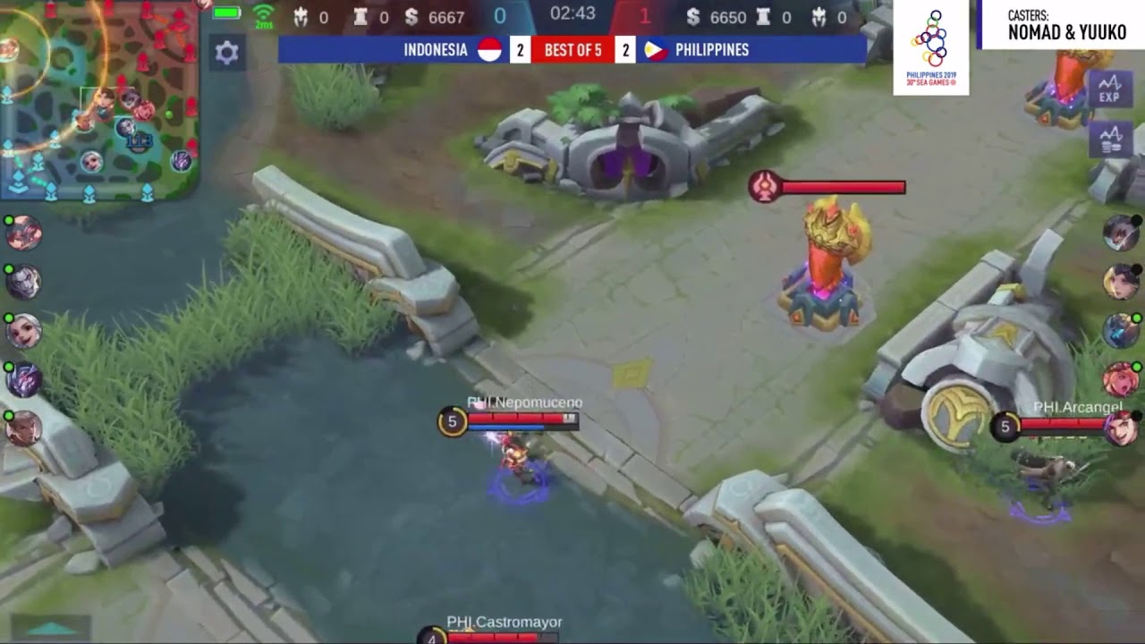 MOBILE LEGENDS SEA GAMES FINAL CHAMPIONSHIP 2019 TOURNAMENT ...