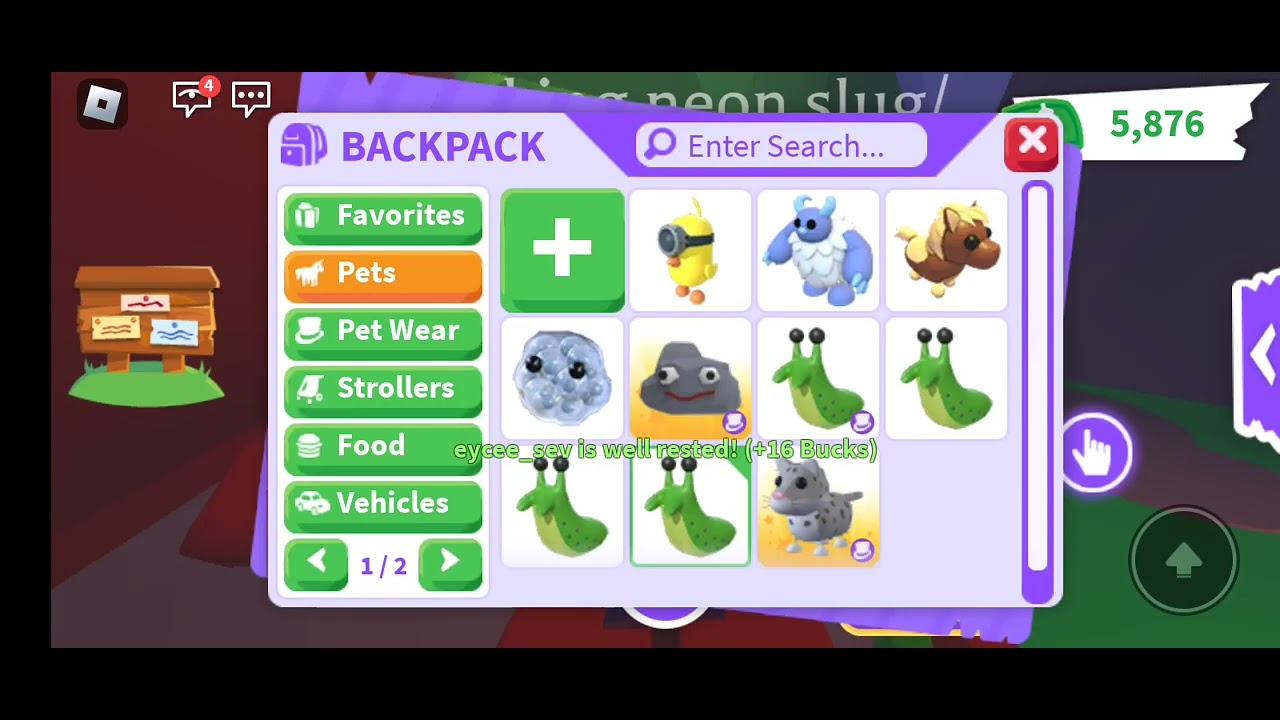 Making a neon slug #adoptme #roblox - YouTube