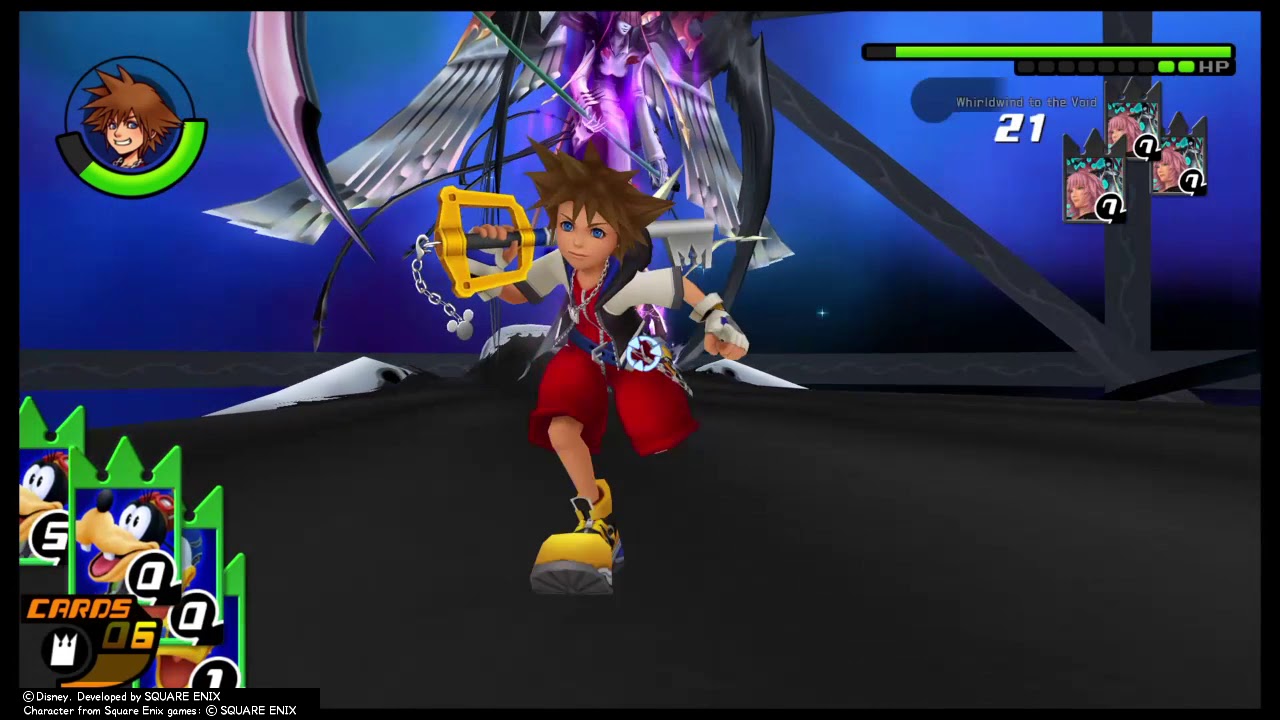 KINGDOM HEARTS - HD Rechain of Memories Final Marluxia - YouTube