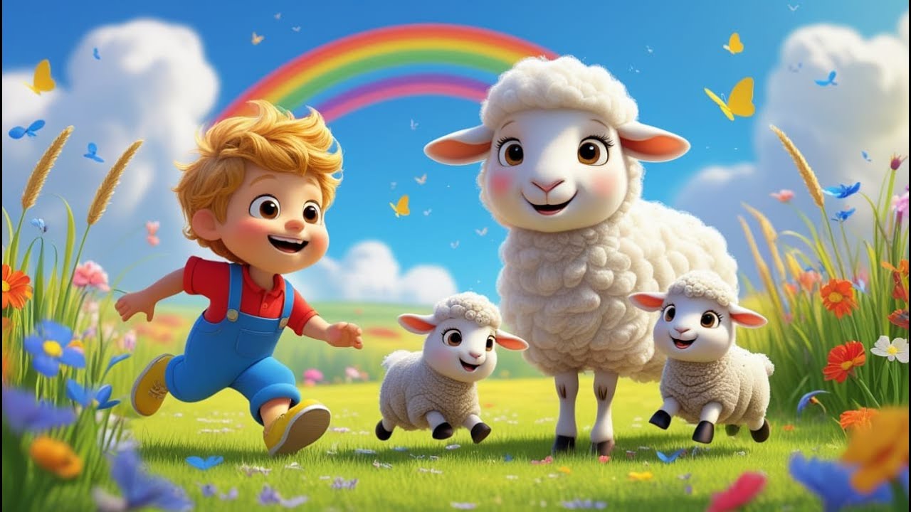 Baa Baa Black Sheep | Nursery Rhymes | Kids Song - YouTube