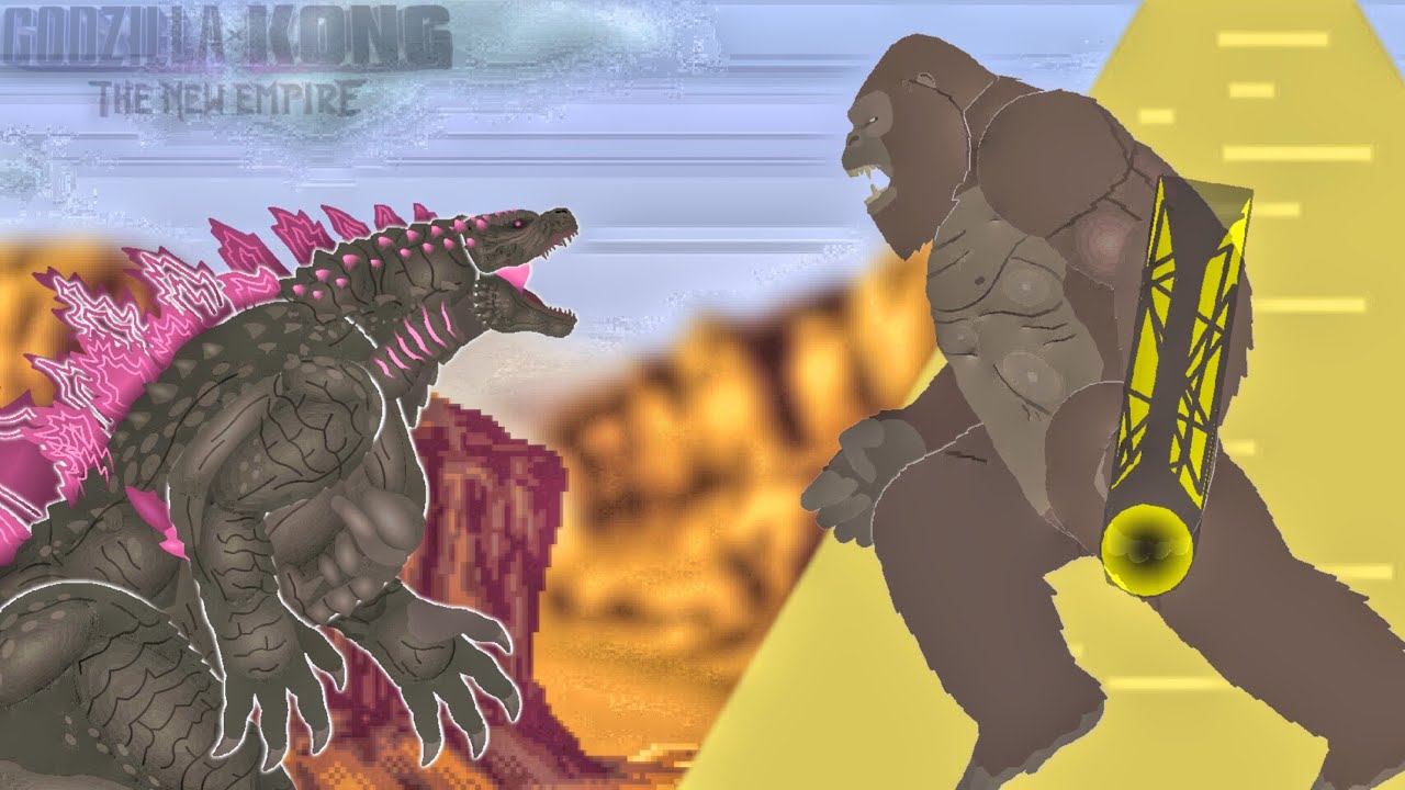 Godzilla X Kong: The New Empire | Godzilla Vs Kong Egypt Fight | - YouTube