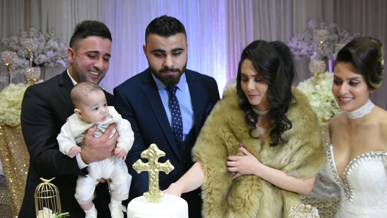 Baptism party Azar Gabriel - YouTube