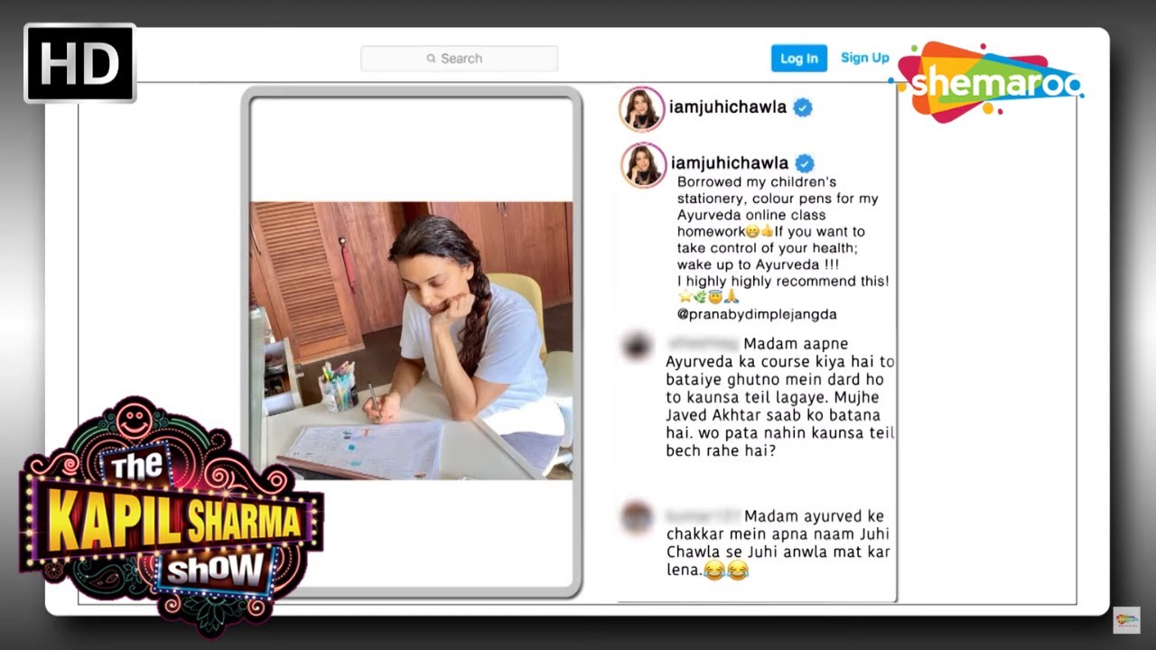 Juhi Chawla Ke Post Ka Post-mortem | The Kapil Sharma Show | Comedy Show | Funny Moments - YouTube