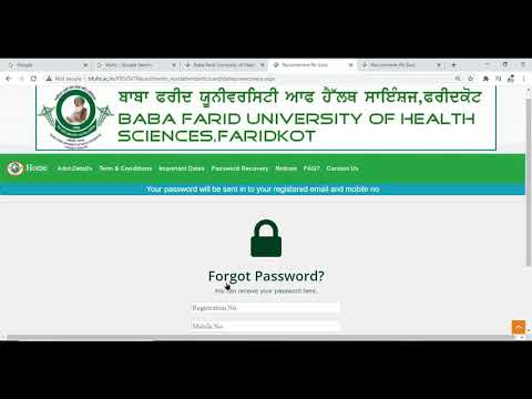 Bfuhs Login Issue Solution - YouTube