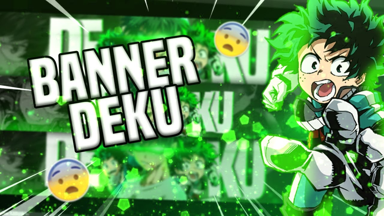 Speed Art - Banner/Anime: @Midoriya Izuku [ Boku no Hero ] - YouTube