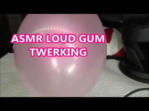 ASMR: GUM CRACKING, TWERKING, POPPING, CHEWING - YouTube
