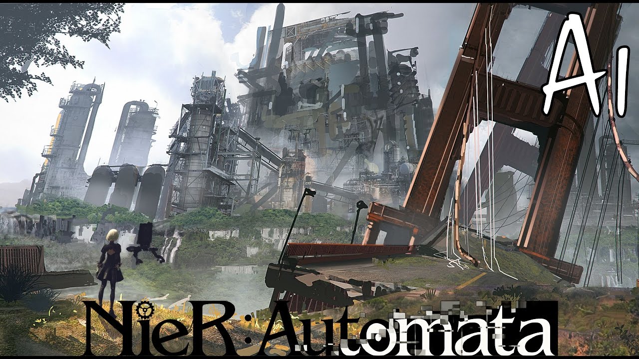 Let's Play NieR: Automata - Path A - 1 - Prologue - YouTube